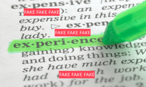 Fake Experience? What is it? Fake experience explained