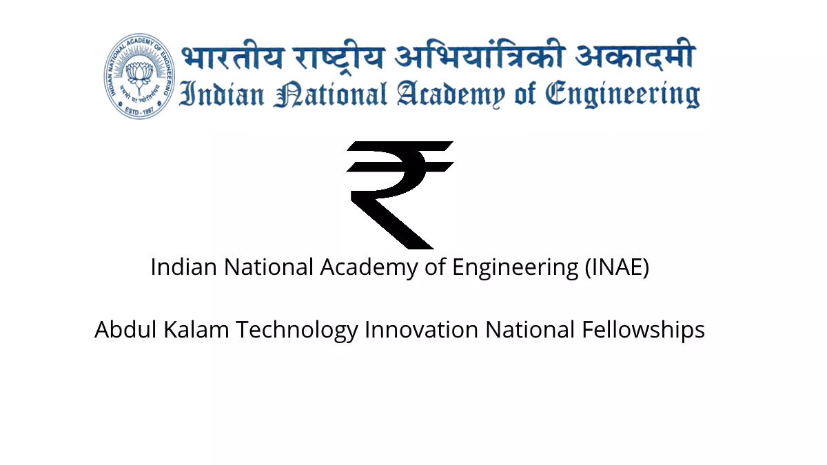 INAE fellowship » Scholarship » FreshersHome